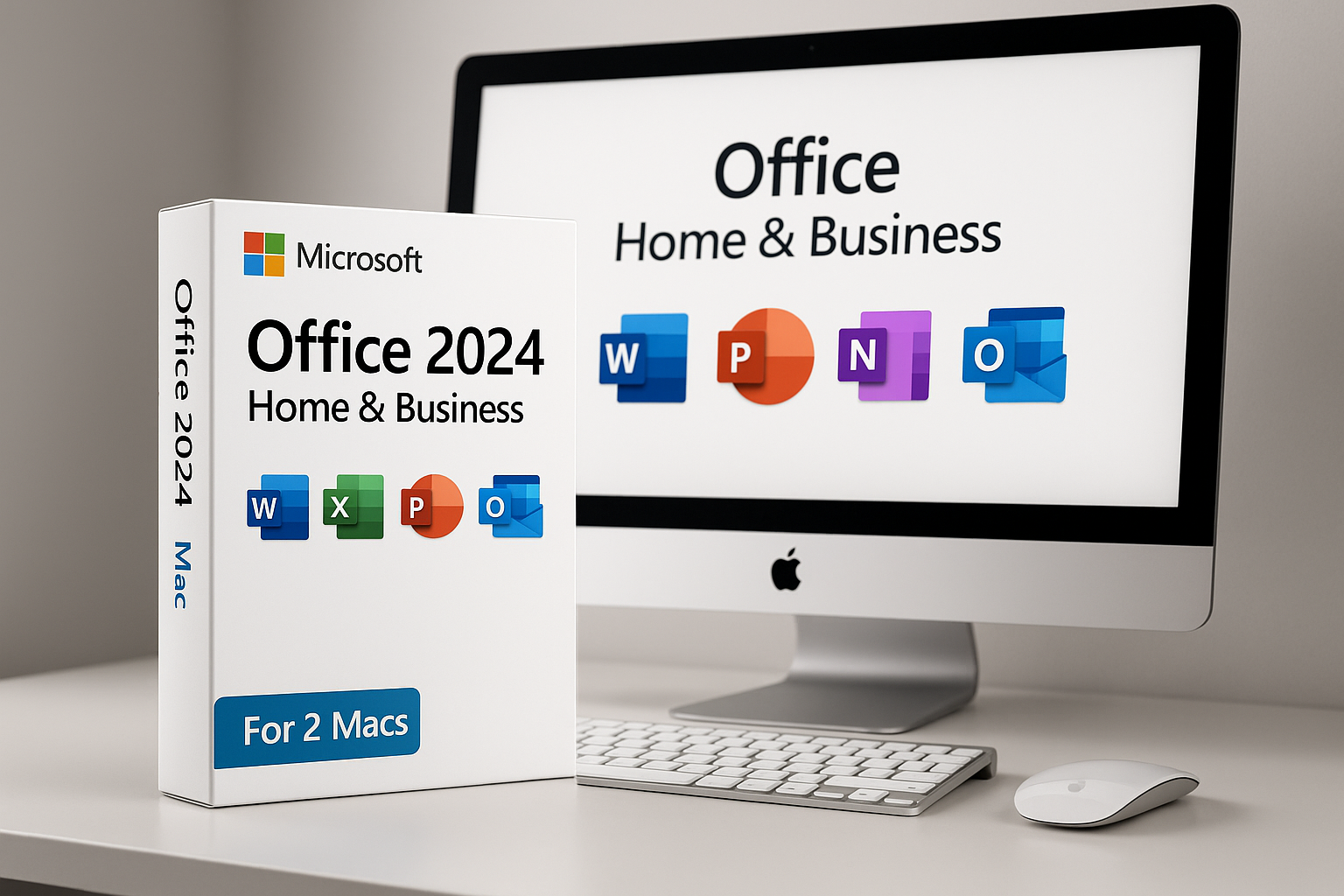 Microsoft Office 2024 Famille et Petite Entreprise pour Mac - Acheter en ligne – Estarta Computer